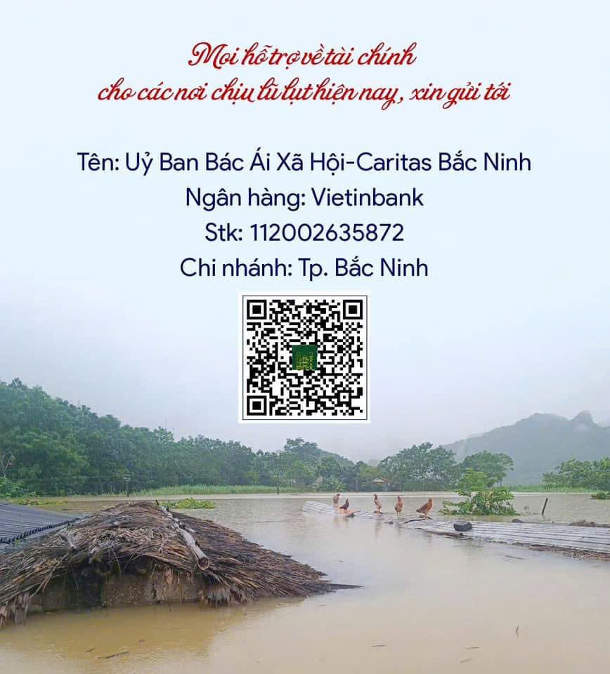 SỐ TÀI KHOẢN ỦNG HỘ BÃO LỤT MIỀN BẮC | 2024